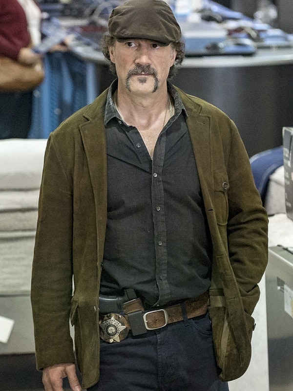 Chicago PD Alvin Olinsky Elias Koteas Suede Blazer