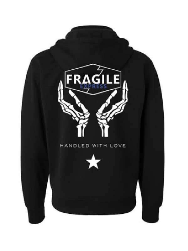 Death Stranding Fragile Express Black Hoodie