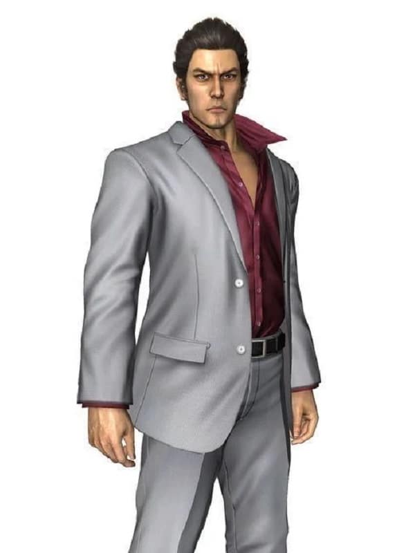 PS4 Video Game Series Yakuza Kazuma Kiryu Suit