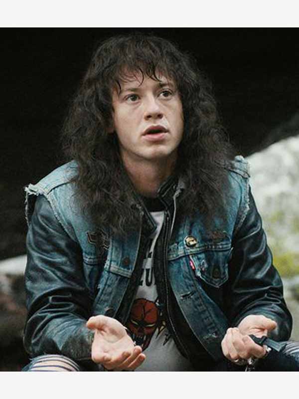 Get the Stranger Things S04 Eddie Munson Denim Jacket